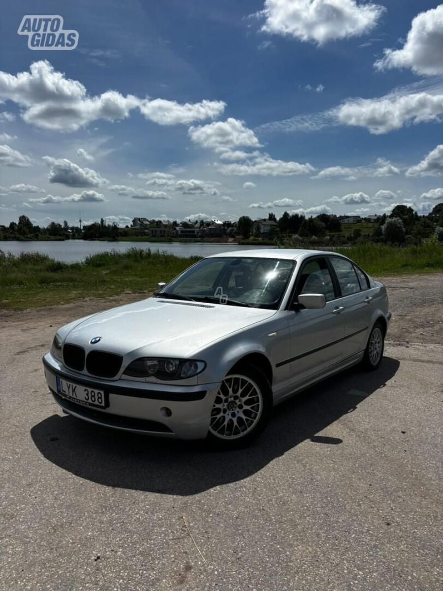 Pelēks BMW 320 2003 Viļņa, ar dzinēja tilpumu 2.00 L un nobraukumu 262 tūkst. km par 1500 €, foto 1 vietnē AUTOMOTO.COM.LV