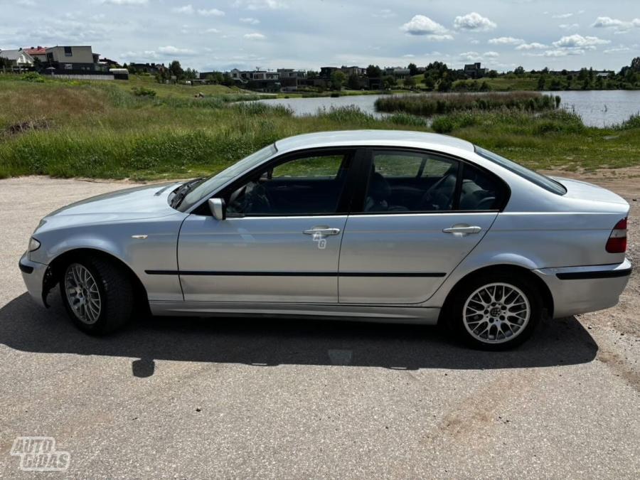 Pelēks BMW 320 2003 Viļņa, ar dzinēja tilpumu 2.00 L un nobraukumu 262 tūkst. km par 1500 €, foto 4 vietnē AUTOMOTO.COM.LV
