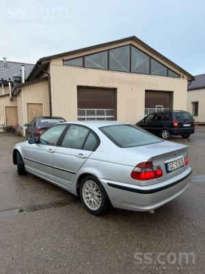 Pelēks BMW 320 2003 Rēzekne, ar dzinēja tilpumu 2.00 L un nobraukumu 382 tūkst. km par 2250 €, foto 3 vietnē AUTOMOTO.COM.LV