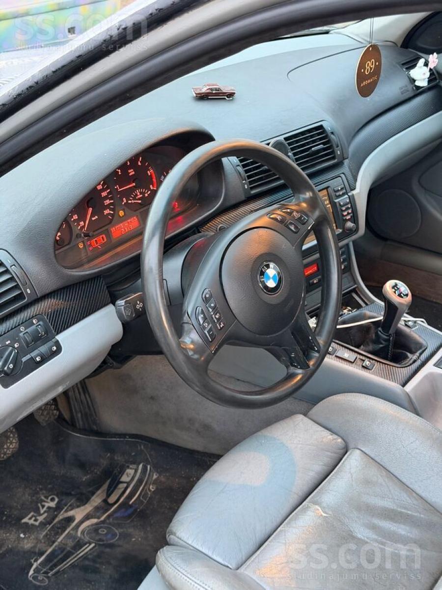 Pelēks BMW 320 2003 Rēzekne, ar dzinēja tilpumu 2.00 L un nobraukumu 382 tūkst. km par 2250 €, foto 4 vietnē AUTOMOTO.COM.LV