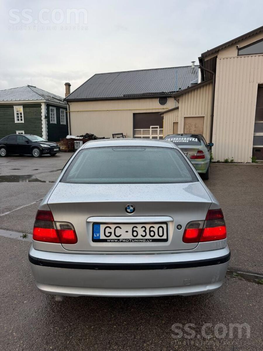 Pelēks BMW 320 2003 Rēzekne, ar dzinēja tilpumu 2.00 L un nobraukumu 382 tūkst. km par 2250 €, foto 5 vietnē AUTOMOTO.COM.LV