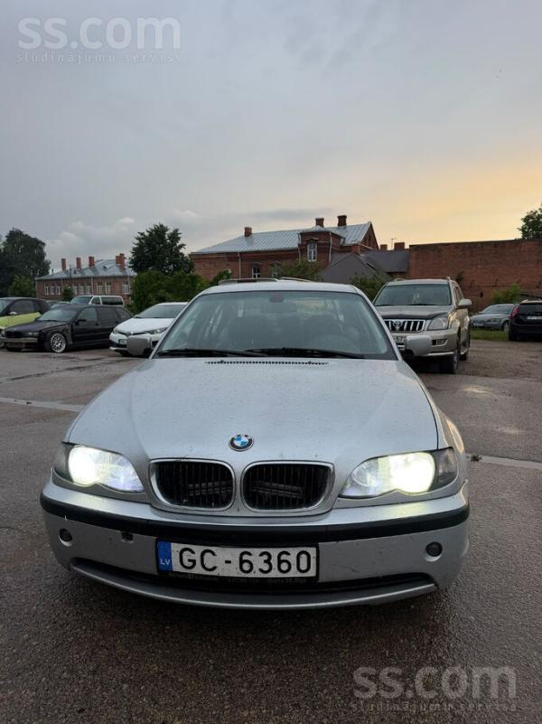 Grey BMW 320 2003 in Rezekne, with an engine capacity of 2.00 L and mileage of 382 thousand km for 2250 €, photo 6 on AUTOMOTO.COM.LV
