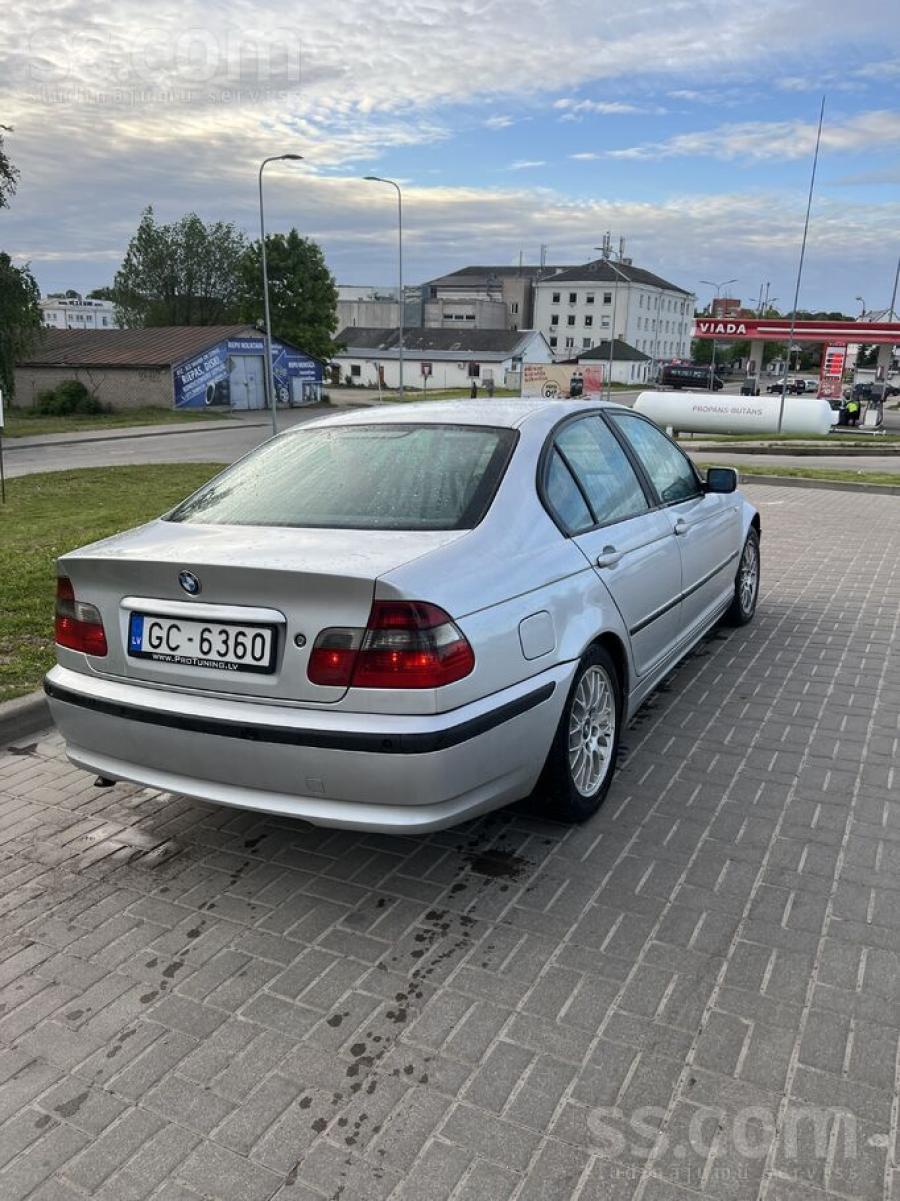 Pelēks BMW 320 2003 Rēzekne, ar dzinēja tilpumu 2.00 L un nobraukumu 382 tūkst. km par 2250 €, foto 12 vietnē AUTOMOTO.COM.LV
