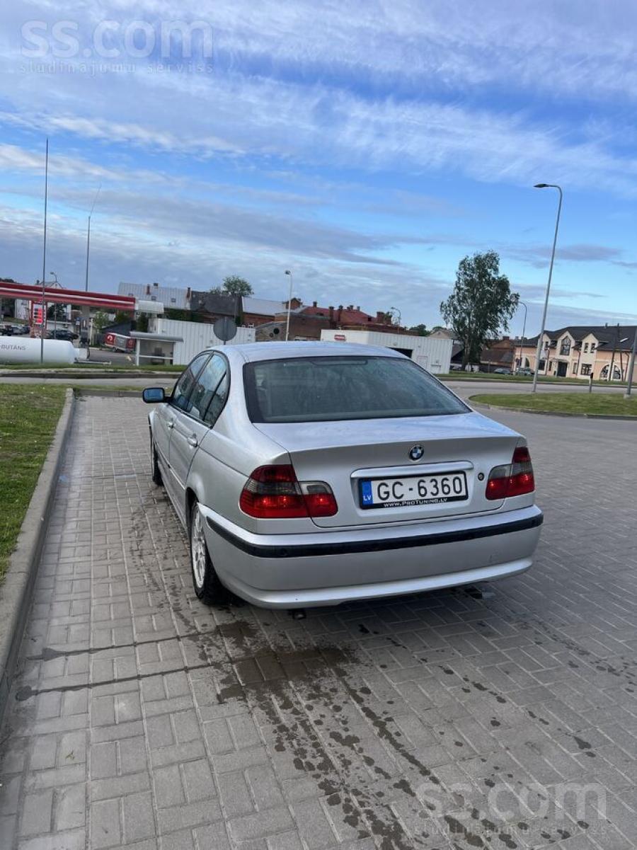 Pelēks BMW 320 2003 Rēzekne, ar dzinēja tilpumu 2.00 L un nobraukumu 382 tūkst. km par 2250 €, foto 13 vietnē AUTOMOTO.COM.LV