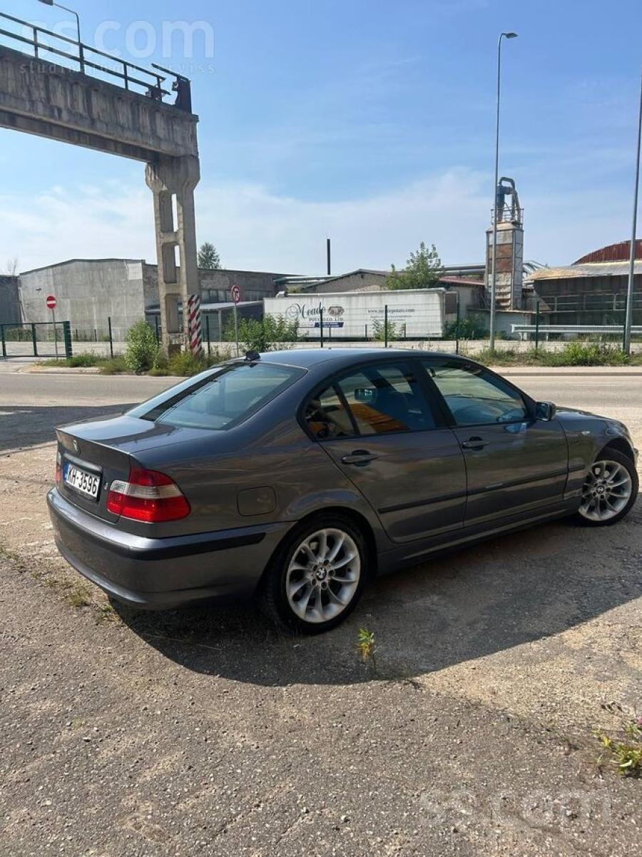 Grey BMW 320 2003 in Daugavpils, with an engine capacity of 2.00 L and mileage of 354 thousand km for 2500 €, photo 4 on AUTOMOTO.COM.LV
