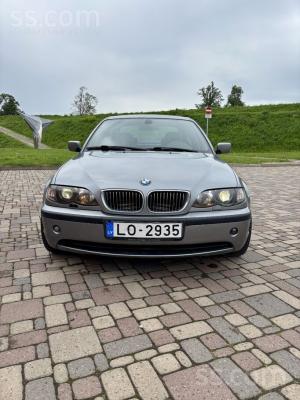 Grey BMW 320 2003 in Daugavpils, with an engine capacity of 2.00 L and mileage of 295 thousand km for 2800 €, photo  on AUTOMOTO.COM.LV