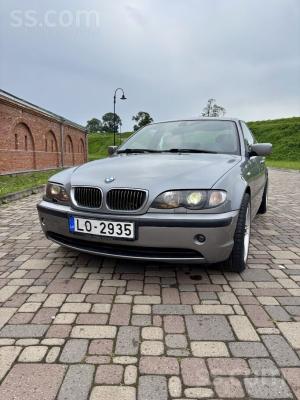 Grey BMW 320 2003 in Daugavpils, with an engine capacity of 2.00 L and mileage of 295 thousand km for 2800 €, photo 3 on AUTOMOTO.COM.LV