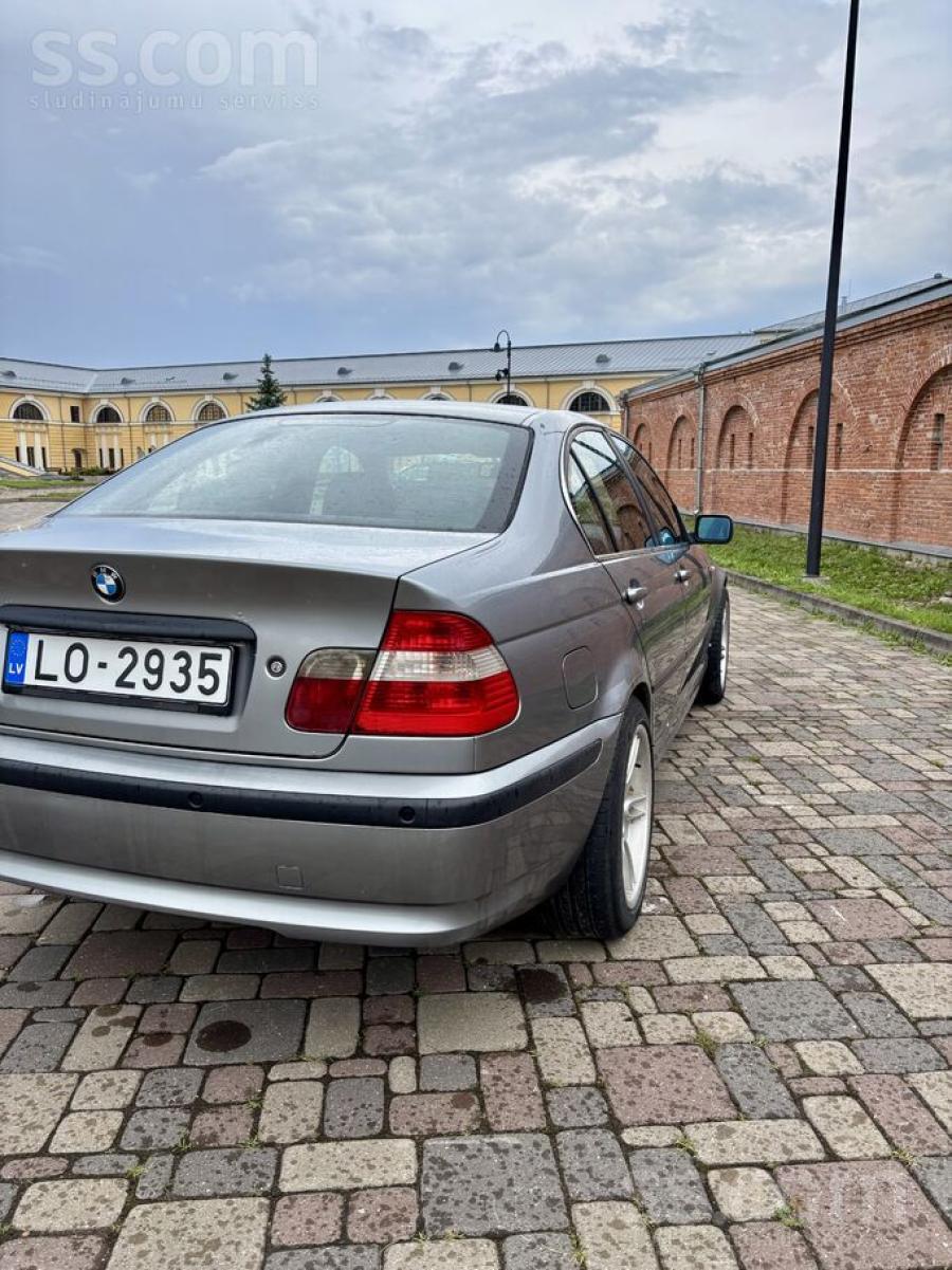 Grey BMW 320 2003 in Daugavpils, with an engine capacity of 2.00 L and mileage of 295 thousand km for 2800 €, photo 5 on AUTOMOTO.COM.LV