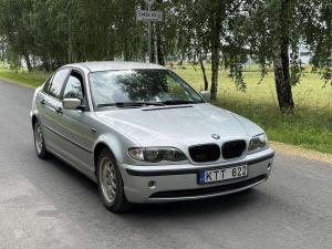 Grey BMW 320 2003 in Vilnius, with an engine capacity of 2.00 L and mileage of 382 thousand km for 1000 €, photo  on AUTOMOTO.COM.LV