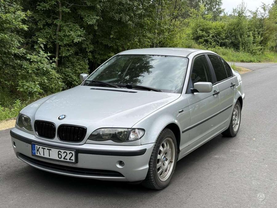 Grey BMW 320 2003 in Vilnius, with an engine capacity of 2.00 L and mileage of 382 thousand km for 1000 €, photo 3 on AUTOMOTO.COM.LV