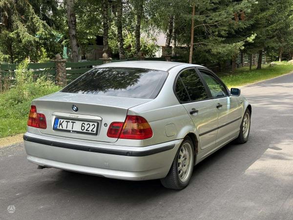 Grey BMW 320 2003 in Vilnius, with an engine capacity of 2.00 L and mileage of 382 thousand km for 1000 €, photo 5 on AUTOMOTO.COM.LV