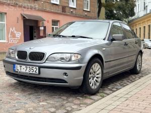 Pelēks BMW 320 2003 Liepāja, ar dzinēja tilpumu 2.00 L un nobraukumu 235 tūkst. km par 2500 €, foto  vietnē AUTOMOTO.COM.LV