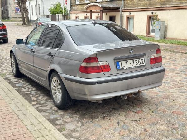 Grey BMW 320 2003 in Liepaja, with an engine capacity of 2.00 L and mileage of 235 thousand km for 2500 €, photo 3 on AUTOMOTO.COM.LV