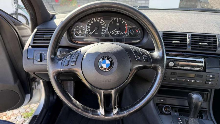 Pelēks BMW 320 2003 Viļņa, ar dzinēja tilpumu 2.00 L un nobraukumu 260 tūkst. km par 2150 €, foto 17 vietnē AUTOMOTO.COM.LV
