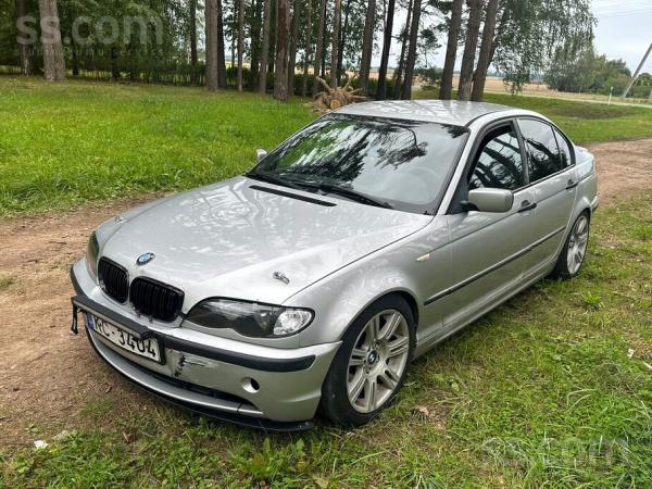Grey BMW 320 2003 in Dobele, with an engine capacity of 2.00 L and mileage of 478 thousand km for 2500 €, photo 1 on AUTOMOTO.COM.LV