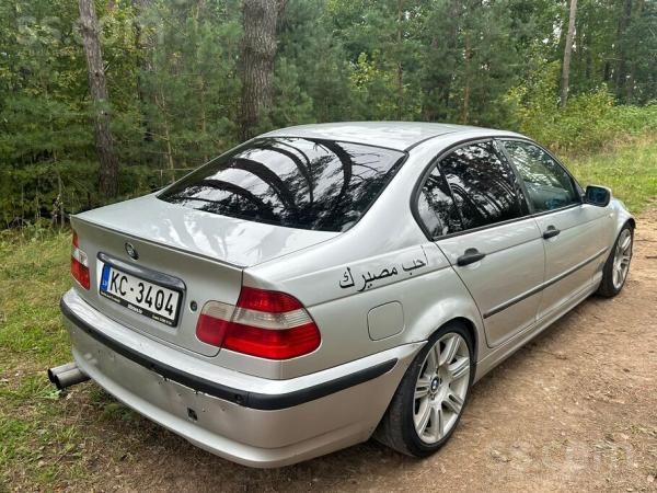 Grey BMW 320 2003 in Dobele, with an engine capacity of 2.00 L and mileage of 478 thousand km for 2500 €, photo 4 on AUTOMOTO.COM.LV