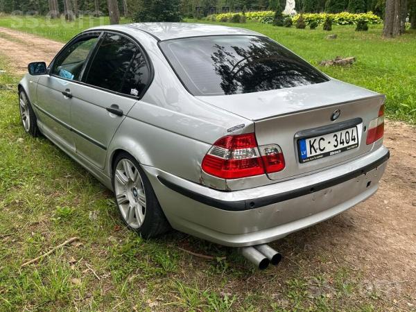 Grey BMW 320 2003 in Dobele, with an engine capacity of 2.00 L and mileage of 478 thousand km for 2500 €, photo 5 on AUTOMOTO.COM.LV