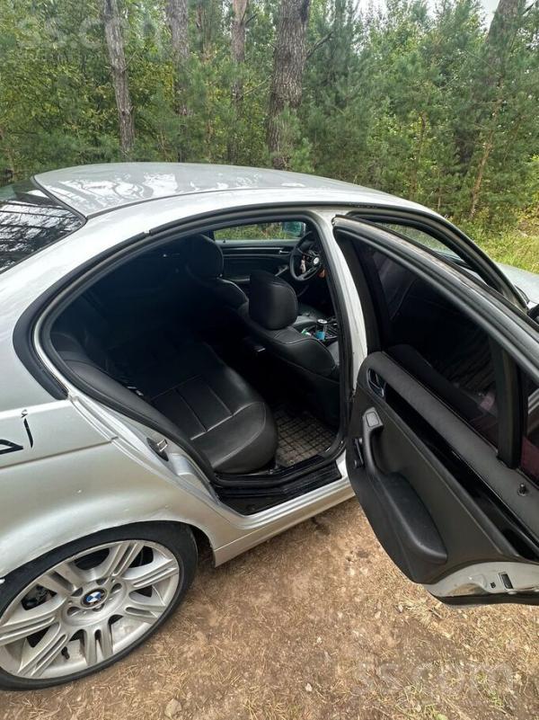 Grey BMW 320 2003 in Dobele, with an engine capacity of 2.00 L and mileage of 478 thousand km for 2500 €, photo 6 on AUTOMOTO.COM.LV
