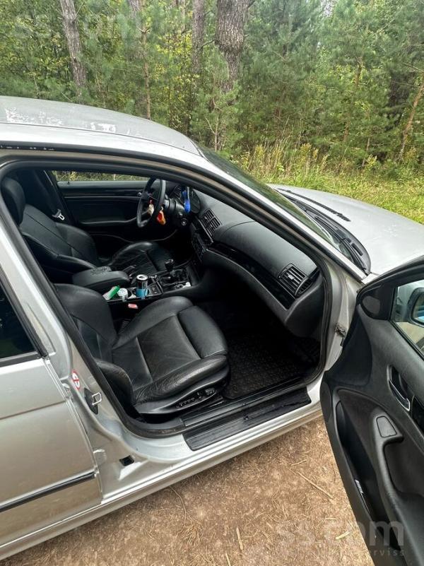 Grey BMW 320 2003 in Dobele, with an engine capacity of 2.00 L and mileage of 478 thousand km for 2500 €, photo 7 on AUTOMOTO.COM.LV