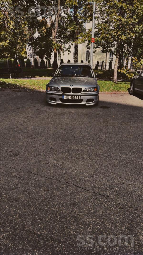 BMW 320 2003 Rēzekne vietnē Pelēks BMW 320 2003 Rēzekne, ar dzinēja tilpumu 2.00 L un nobraukumu 420 tūkst. km par 2800 €, foto 1 vietnē AUTOMOTO.COM.LV