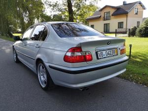 Pelēks BMW 320 2003 Marijampole, ar dzinēja tilpumu 2.20 L un nobraukumu 263 tūkst. km par 2650 €, foto  vietnē AUTOMOTO.COM.LV