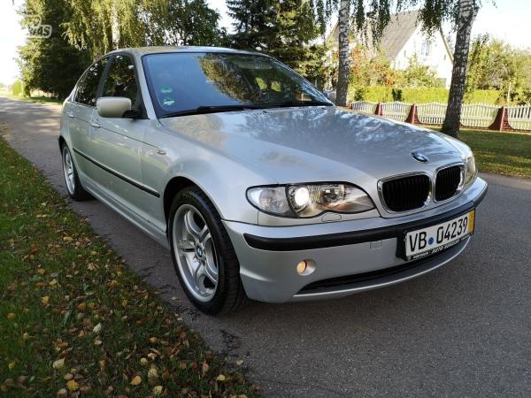 Pelēks BMW 320 2003 Marijampole, ar dzinēja tilpumu 2.20 L un nobraukumu 263 tūkst. km par 2650 €, foto 3 vietnē AUTOMOTO.COM.LV