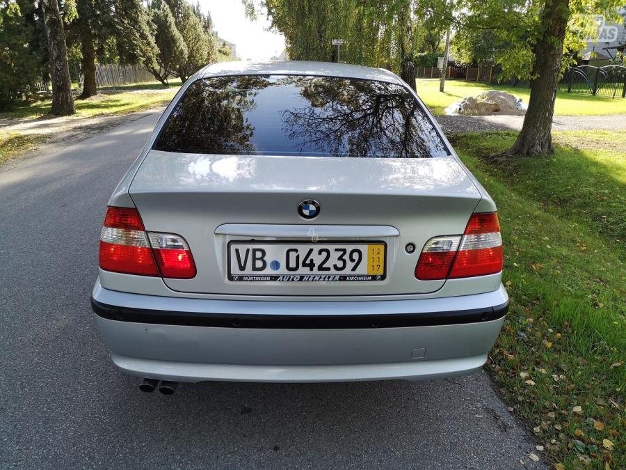 Grey BMW 320 2003 in Marijampole, with an engine capacity of 2.20 L and mileage of 263 thousand km for 2650 €, photo 6 on AUTOMOTO.COM.LV