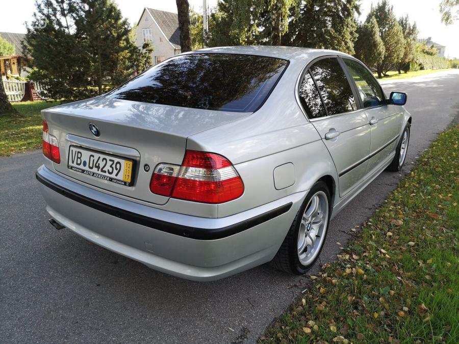 Grey BMW 320 2003 in Marijampole, with an engine capacity of 2.20 L and mileage of 263 thousand km for 2650 €, photo 7 on AUTOMOTO.COM.LV