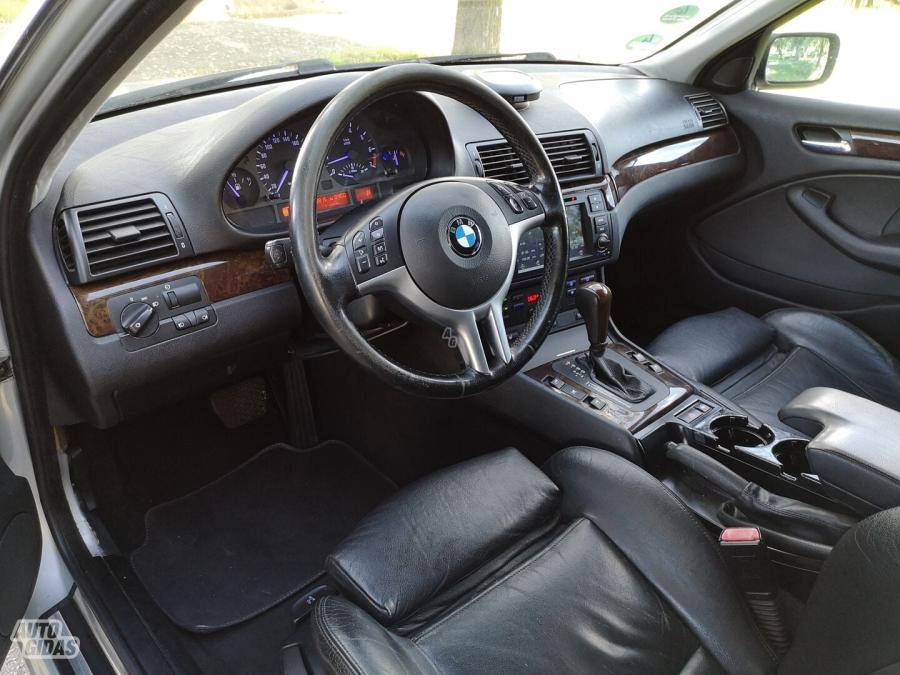 Grey BMW 320 2003 in Marijampole, with an engine capacity of 2.20 L and mileage of 263 thousand km for 2650 €, photo 9 on AUTOMOTO.COM.LV