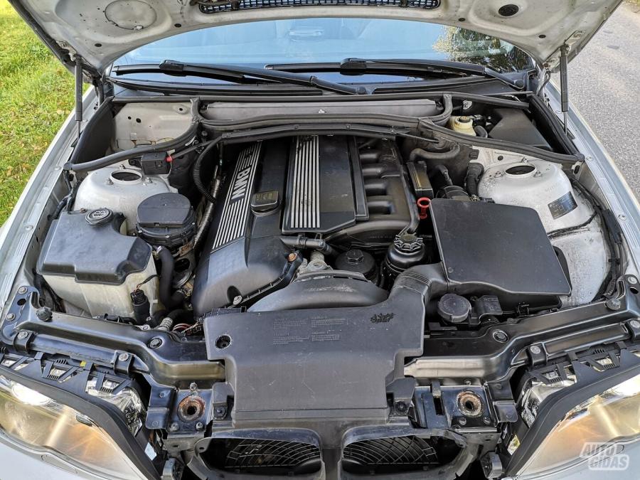 Grey BMW 320 2003 in Marijampole, with an engine capacity of 2.20 L and mileage of 263 thousand km for 2650 €, photo 15 on AUTOMOTO.COM.LV