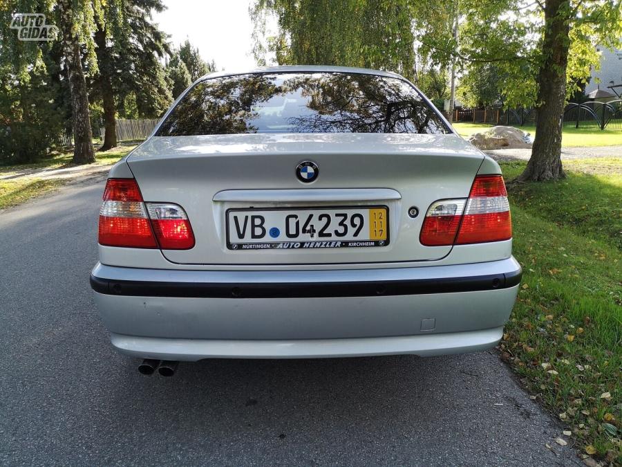 Grey BMW 320 2003 in Marijampole, with an engine capacity of 2.20 L and mileage of 263 thousand km for 2650 €, photo 26 on AUTOMOTO.COM.LV