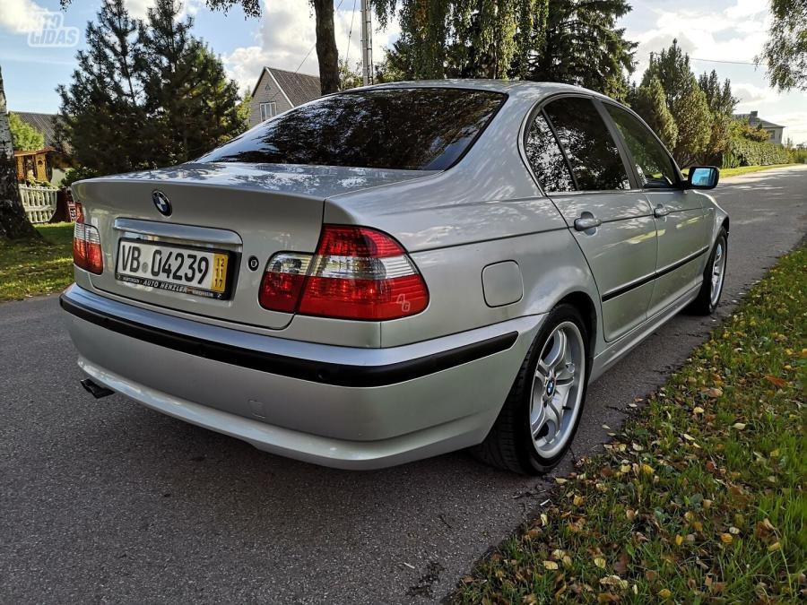 Grey BMW 320 2003 in Marijampole, with an engine capacity of 2.20 L and mileage of 263 thousand km for 2650 €, photo 27 on AUTOMOTO.COM.LV