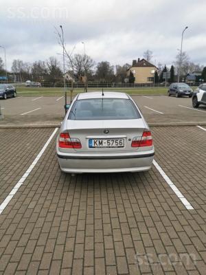 Grey BMW 320 2004 in Jelgava, with an engine capacity of 2.00 L and mileage of 303 thousand km for 1500 €, photo 2 on AUTOMOTO.COM.LV