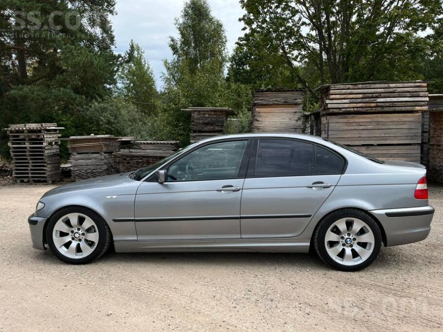 Pelēks BMW 320 2004 Valmiera, ar dzinēja tilpumu 2.00 L un nobraukumu 402 tūkst. km par 1850 €, foto 3 vietnē AUTOMOTO.COM.LV