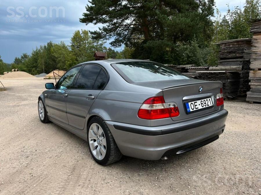 Pelēks BMW 320 2004 Valmiera, ar dzinēja tilpumu 2.00 L un nobraukumu 402 tūkst. km par 1850 €, foto 4 vietnē AUTOMOTO.COM.LV