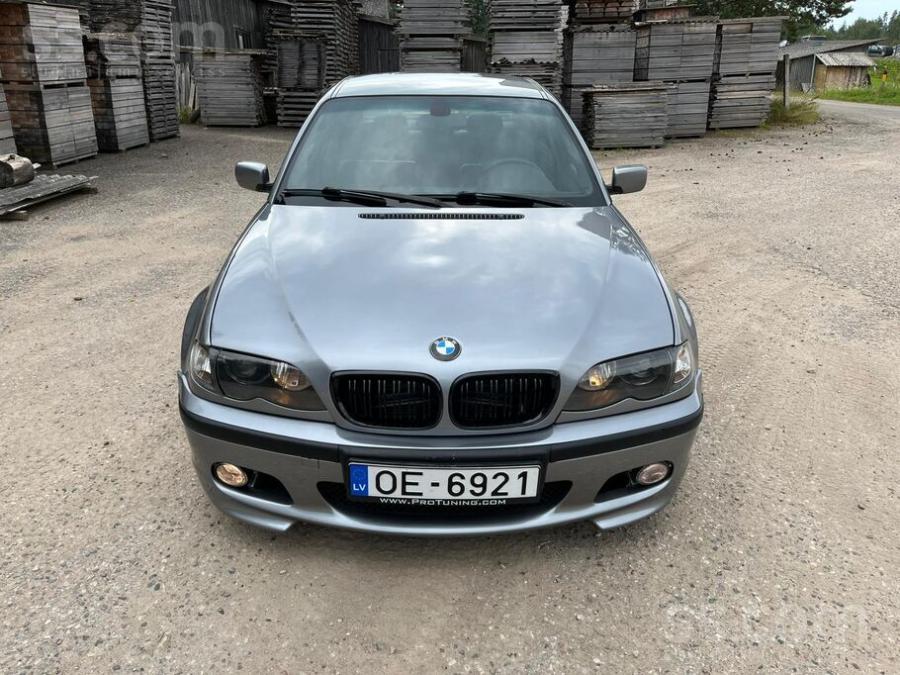 Pelēks BMW 320 2004 Valmiera, ar dzinēja tilpumu 2.00 L un nobraukumu 402 tūkst. km par 1850 €, foto 9 vietnē AUTOMOTO.COM.LV