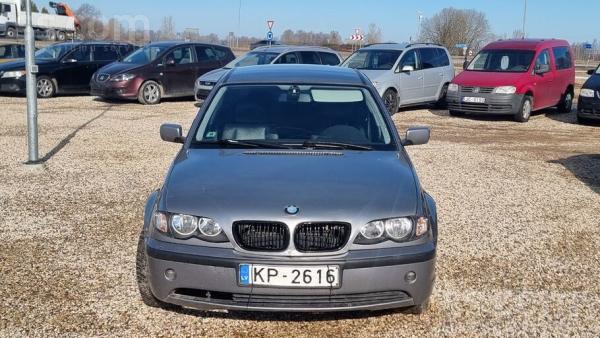 Pelēks BMW 320 2004 Cēsis, ar dzinēja tilpumu 2.00 L un nobraukumu 370 tūkst. km par 998 €, foto 2 vietnē AUTOMOTO.COM.LV