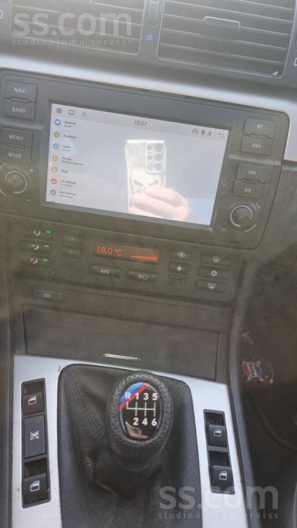 Pelēks BMW 320 2004 Cēsis, ar dzinēja tilpumu 2.00 L un nobraukumu 370 tūkst. km par 998 €, foto 9 vietnē AUTOMOTO.COM.LV