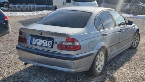 Grey BMW 320 2004 in Cesis, with an engine capacity of 2.00 L and mileage of 370 thousand km for 998 €, photo 5 on AUTOMOTO.COM.LV