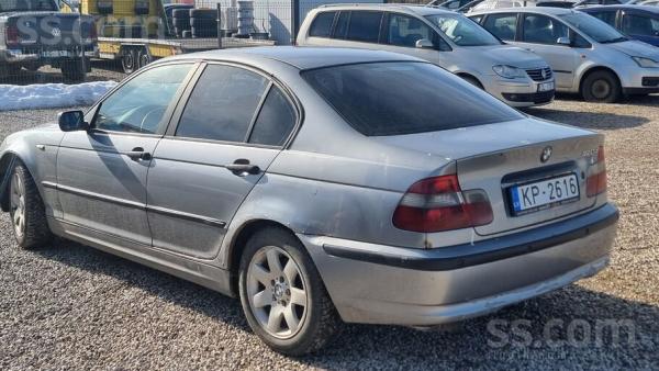 Grey BMW 320 2004 in Cesis, with an engine capacity of 2.00 L and mileage of 370 thousand km for 998 €, photo 5 on AUTOMOTO.COM.LV