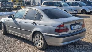 Grey BMW 320 2004 in Cesis, with an engine capacity of 2.00 L and mileage of 370 thousand km for 998 €, photo 6 on AUTOMOTO.COM.LV