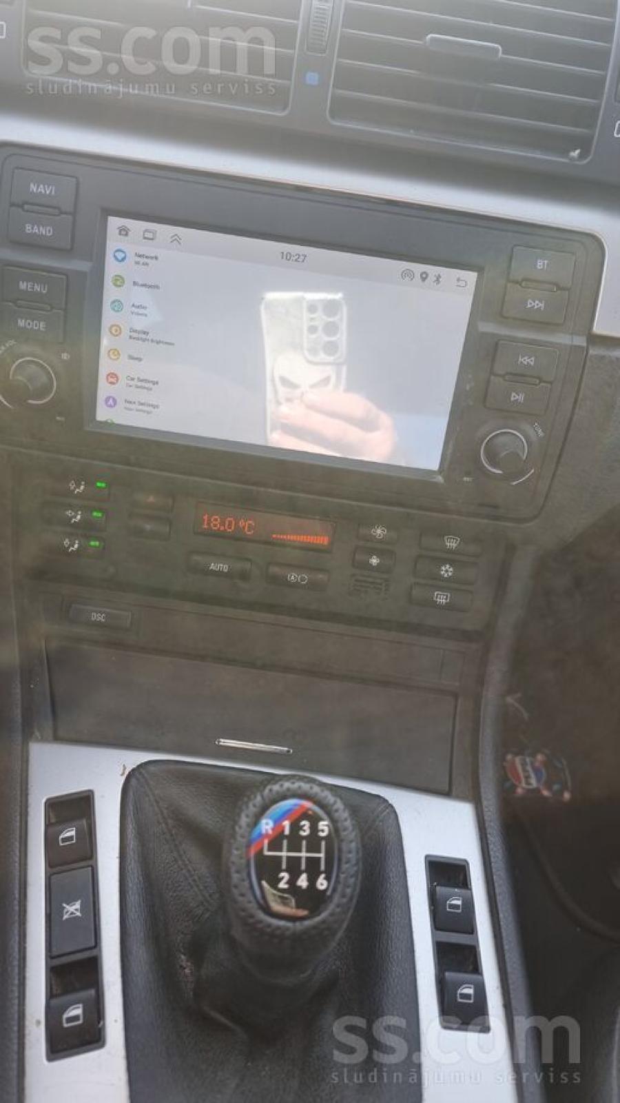 Grey BMW 320 2004 in Cesis, with an engine capacity of 2.00 L and mileage of 370 thousand km for 998 €, photo 10 on AUTOMOTO.COM.LV