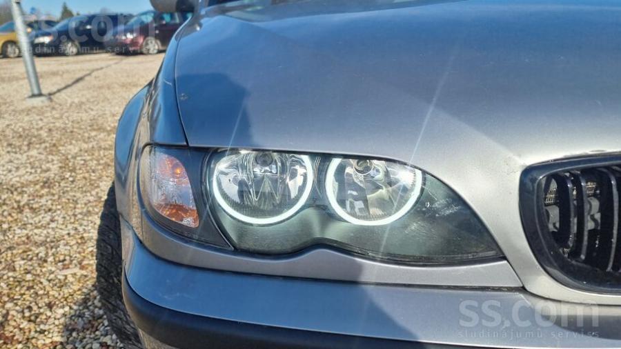 Grey BMW 320 2004 in Cesis, with an engine capacity of 2.00 L and mileage of 370 thousand km for 998 €, photo 13 on AUTOMOTO.COM.LV