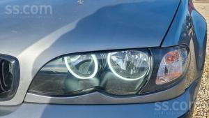 Grey BMW 320 2004 in Cesis, with an engine capacity of 2.00 L and mileage of 370 thousand km for 998 €, photo 14 on AUTOMOTO.COM.LV