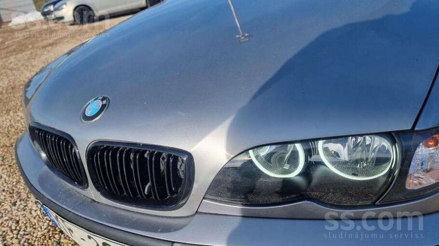 Grey BMW 320 2004 in Cesis, with an engine capacity of 2.00 L and mileage of 370 thousand km for 998 €, photo 15 on AUTOMOTO.COM.LV