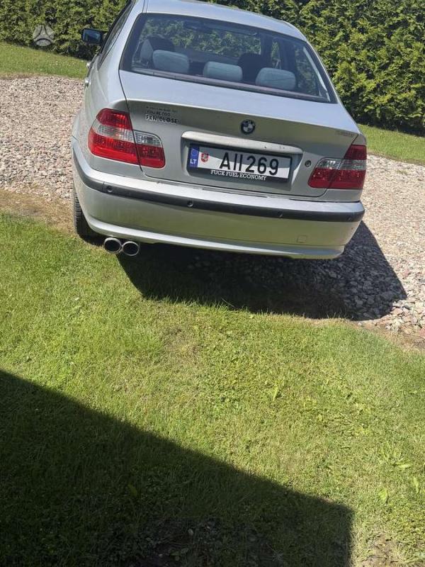 Pelēks BMW 320 2004 Marijampole, ar dzinēja tilpumu 0.00 L un nobraukumu 345 tūkst. km par 900 €, foto 2 vietnē AUTOMOTO.COM.LV