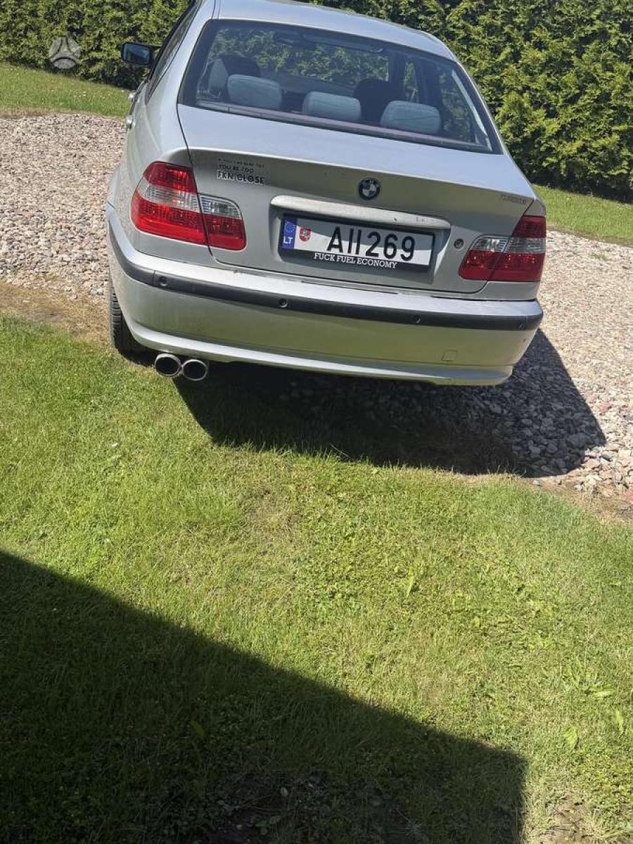 Pelēks BMW 320 2004 Marijampole, ar dzinēja tilpumu 0.00 L un nobraukumu 345 tūkst. km par 900 €, foto 3 vietnē AUTOMOTO.COM.LV