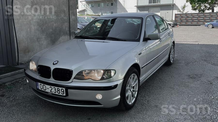 Pelēks BMW 320 2004 Rīga, ar dzinēja tilpumu 2.00 L un nobraukumu 294 tūkst. km par 2790 €, foto 1 vietnē AUTOMOTO.COM.LV