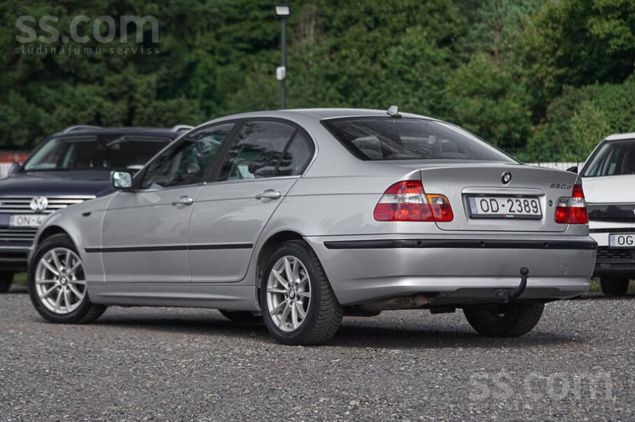 Pelēks BMW 320 2004 Rīga, ar dzinēja tilpumu 2.00 L un nobraukumu 291 tūkst. km par 2790 €, foto 4 vietnē AUTOMOTO.COM.LV