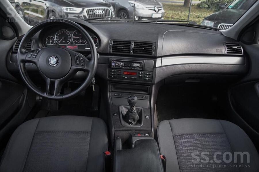 Pelēks BMW 320 2004 Rīga, ar dzinēja tilpumu 2.00 L un nobraukumu 291 tūkst. km par 2790 €, foto 9 vietnē AUTOMOTO.COM.LV